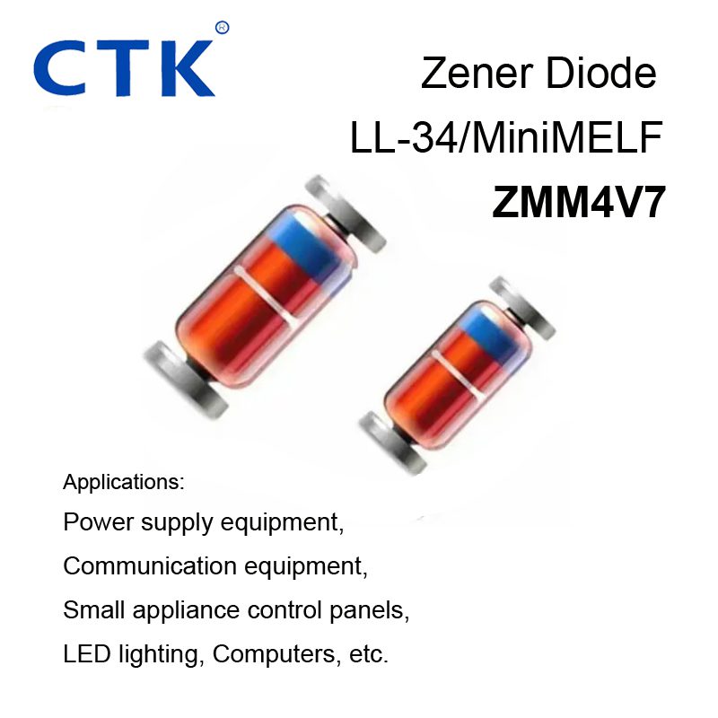 ZMM4V7 LL-34/MiniMELF Zener Diode 500mw-CTK Zener Diode Manufacturer - Imperial Herkules GmbH