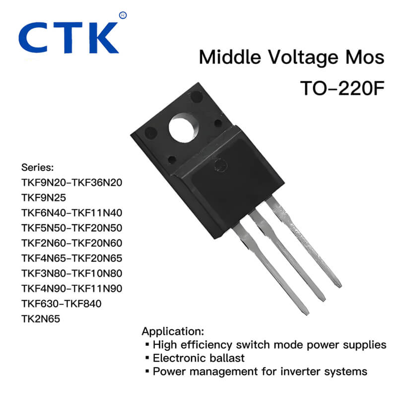 TO-220F Middle Voltage Mosfet F634-F840 Plastic Package - Imperial ...