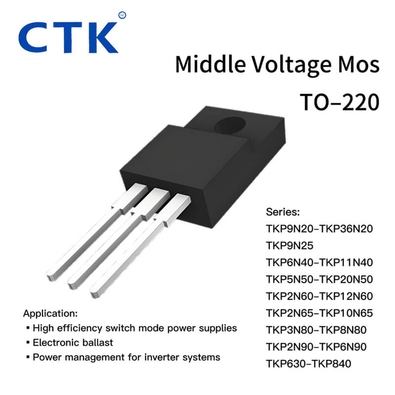 TO-220 Middle Voltage Mosfet P9N20-P36N20 Plastic Package - Imperial ...