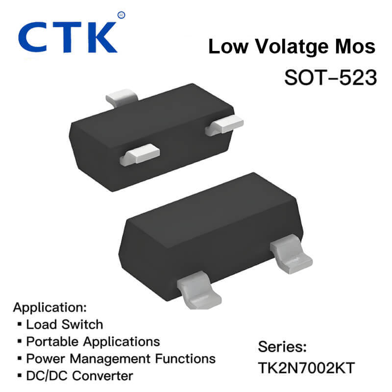 SOT-523 Low Voltage Mosfet Plastic Package 2N7002KT MN3134KT - Imperial Herkules GmbH