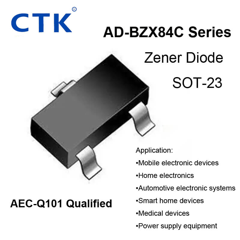 AD-BZX84C AEC-Q101 qualified SOT-23 Zener Diode - Imperial Herkules GmbH