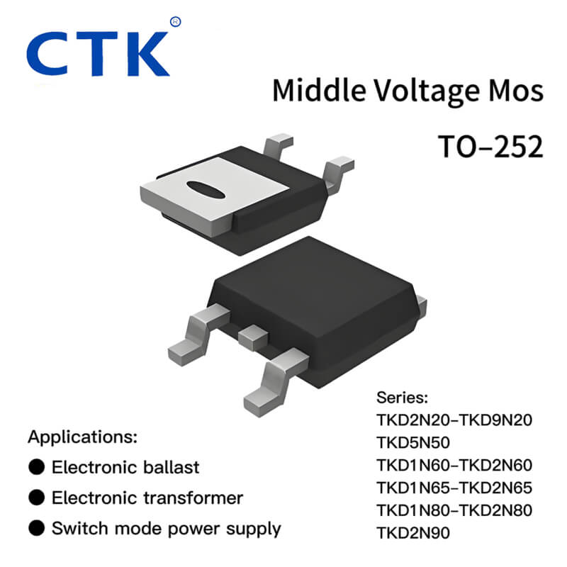 TO-252 Middle Voltage Mosfet Plastic Package-CTK Mosfet Manufacturer ...