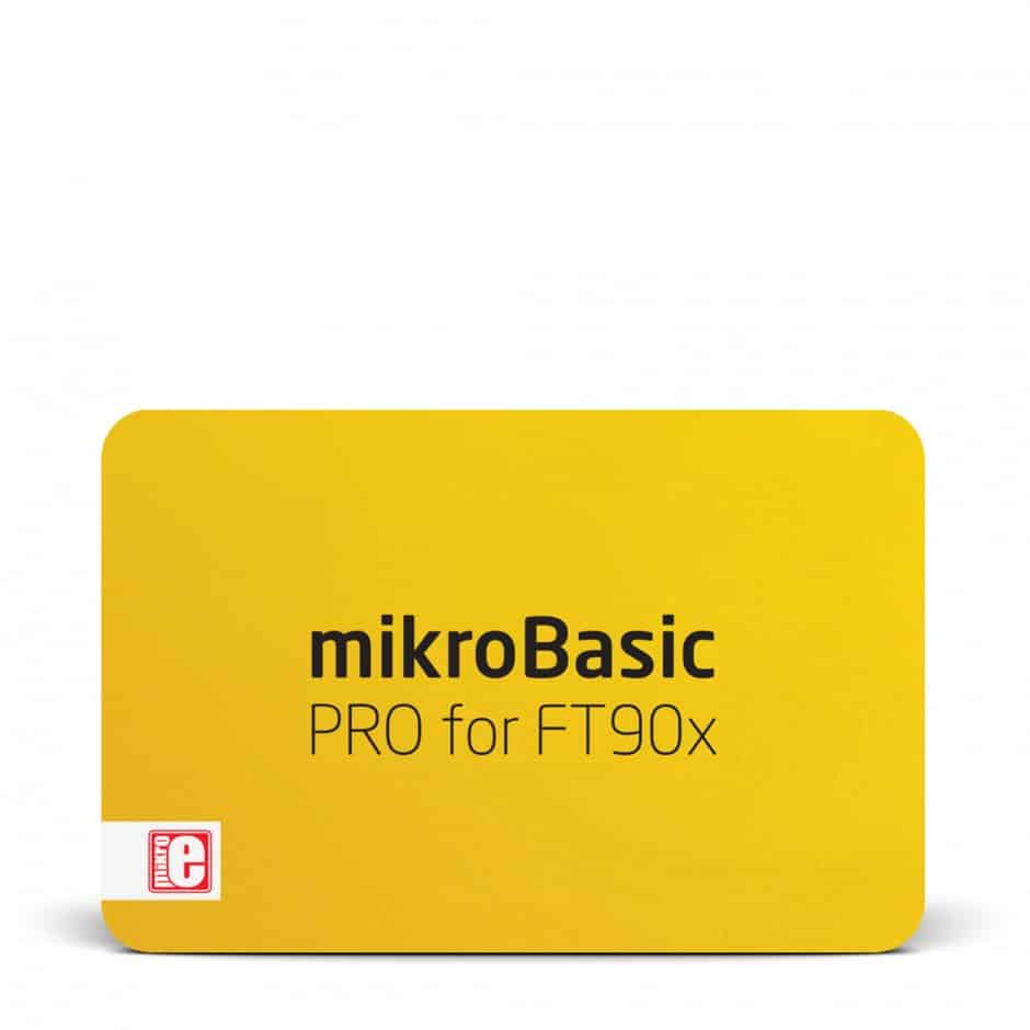 mikroBasic PRO for FT90x (Code License) - Imperial Herkules GmbH