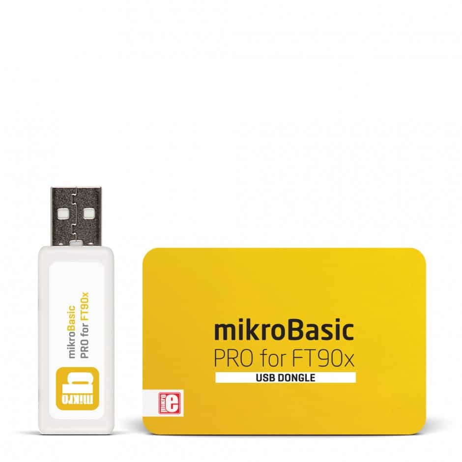 mikroBasic PRO for FT90x (USB Dongle) - Imperial Herkules GmbH