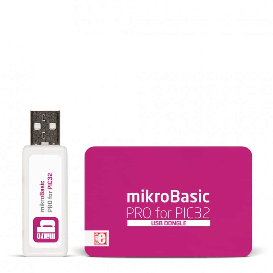 mikroBasic PRO for PIC32 (USB Dongle) - Imperial Herkules GmbH