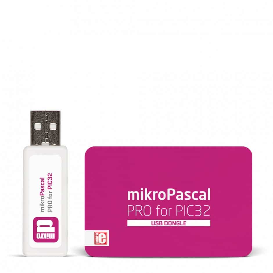 mikroPascal PRO for PIC32 (USB Dongle) - Imperial Herkules GmbH