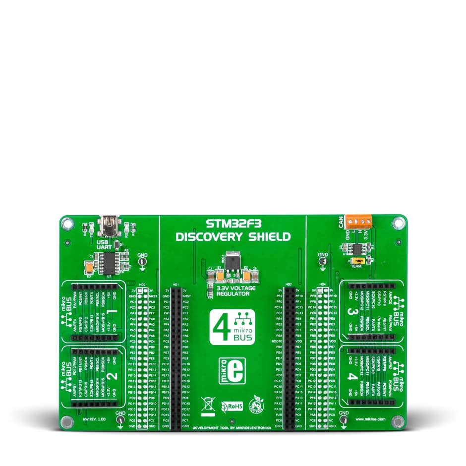 STM32F3 Discovery Shield - Imperial Herkules GmbH
