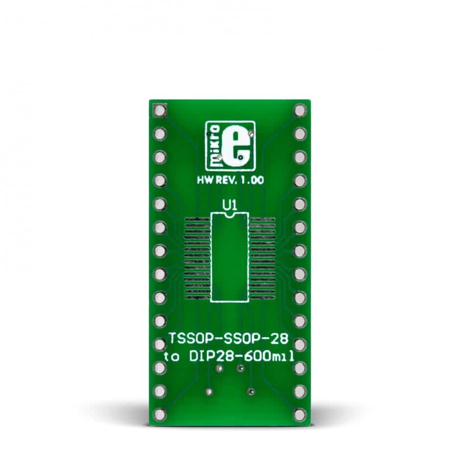 TSSOP-SSOP-28 to DIP28-600mil Adapter - Imperial Herkules GmbH